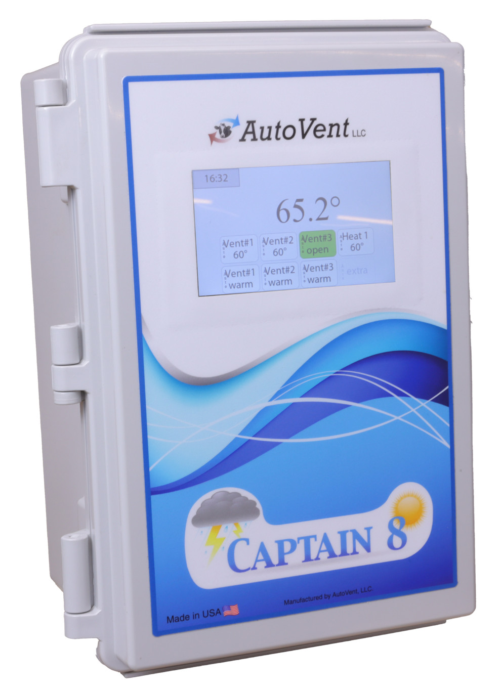 Captain 8 Greenhouse Ventilation Controller – AutoVent LLC